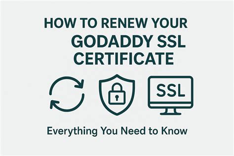 How To Renew Your Godaddy Ssl Certificate Step By Step Guide 2025
