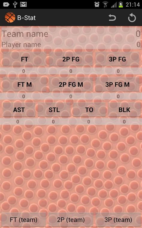 B Stat Basketball Statistics Apk For Android Download
