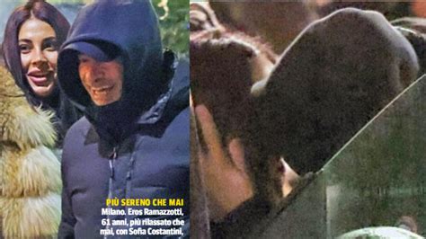 Eros Ramazzotti E Sofia Costantini Un Amore Inaspettato A Milano