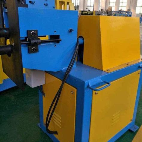 Round Duct Bending Machine Electric Round Duct Bead Rolling Machine For