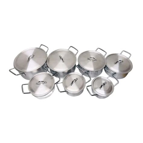 7pcs Cookware Stainless Steel Set Lazada Ph