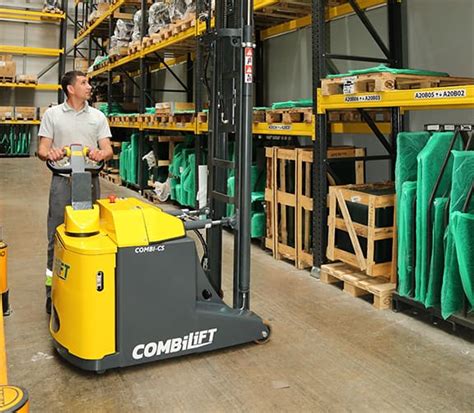 Combi Counter Balance Stacker Up To 4400 Lb Capacity