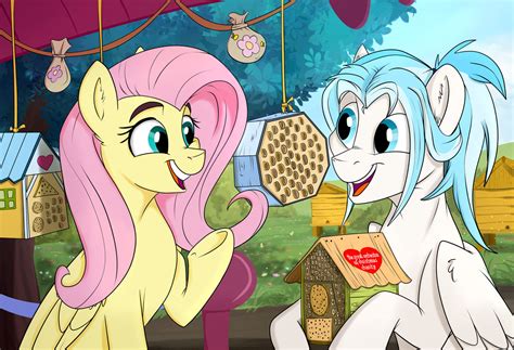 Charity Ych Fin Fluttershy Bee Houses By Rutkotka On Deviantart