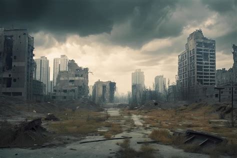 Apocalyptic Landscape Background