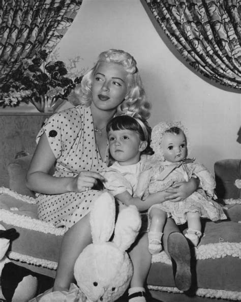 Vintage Photos Of Lana Turner With Her Daughter Cheryl Crane In The