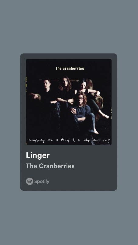 Linger The Cranberries Linger Lyrics Cranberries Songs Linger Song
