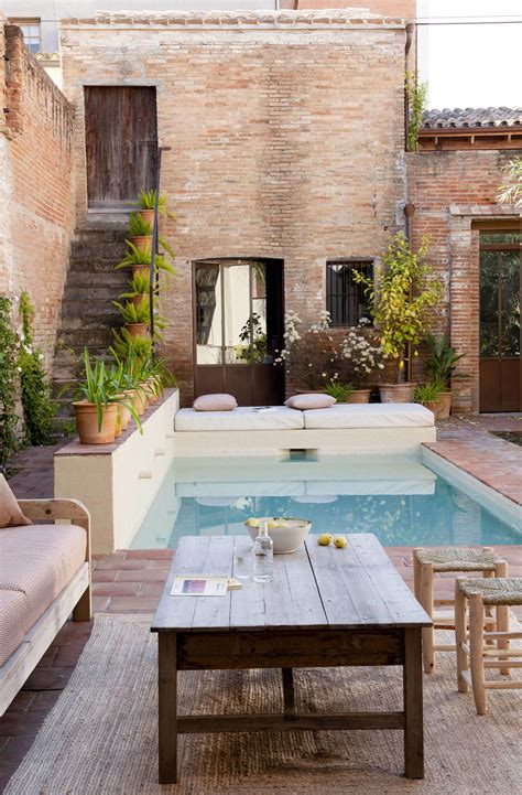 5 Terrazas Con Piscina Que Nos Dan Mucha Envidia Y Que Son Un Pequeño Oasis Lleno De Ideas Muy