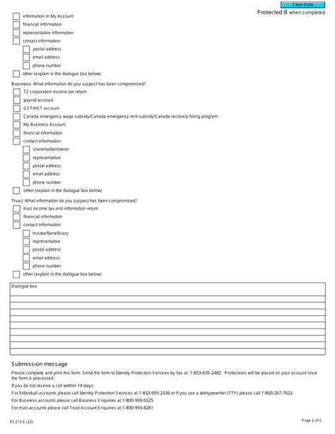 Form Rc213 Download Fillable Pdf Or Fill Online Identity Theft And Suspicious Activity