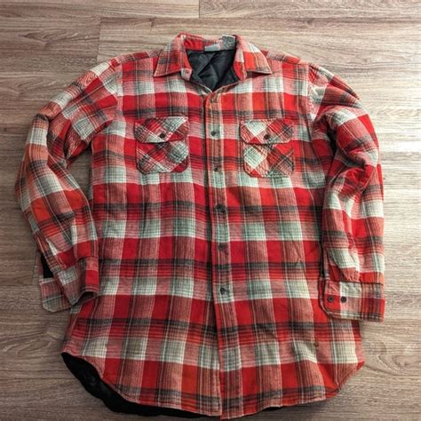 Ozark Trail Jackets And Coats Vintage Ozark Trail Flannel Quilted