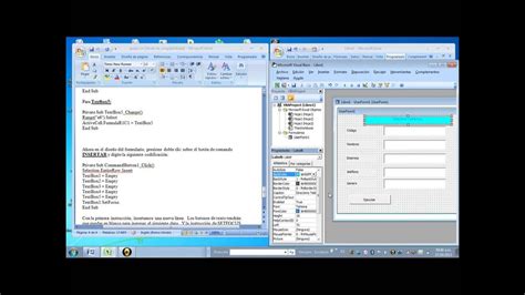 Visual Basic Con Excel Youtube