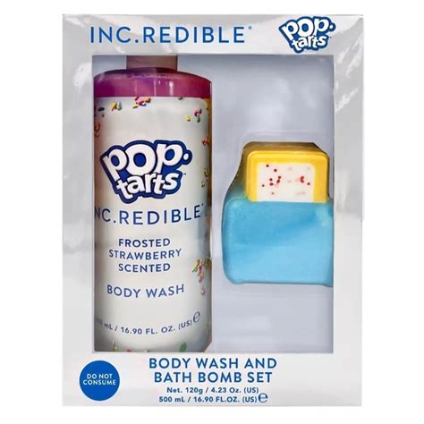 Incredibles Bath Incredible Pop Tarts Body Wash And Bath Bomb