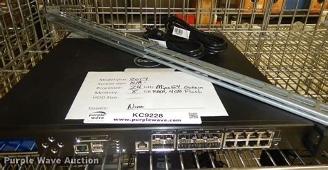 Dell Sonicwall Supermassive 9200 Network Firewall In Topeka Ks Item