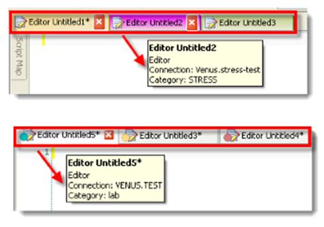 How To Set And Use Connection Categories With Color Coding In Toad Data