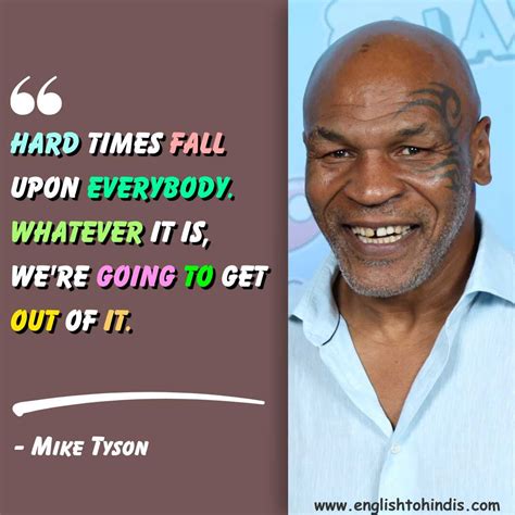 Mike Tyson Training Quotes