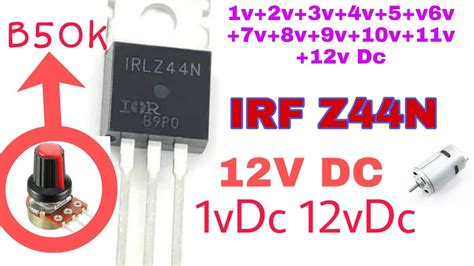 Irfz44n Voltage Regulator Circuit Diagram