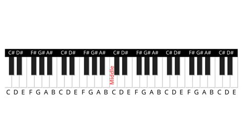 Piano Basics Notes Octaves Scales And Tones La Touche Musicale