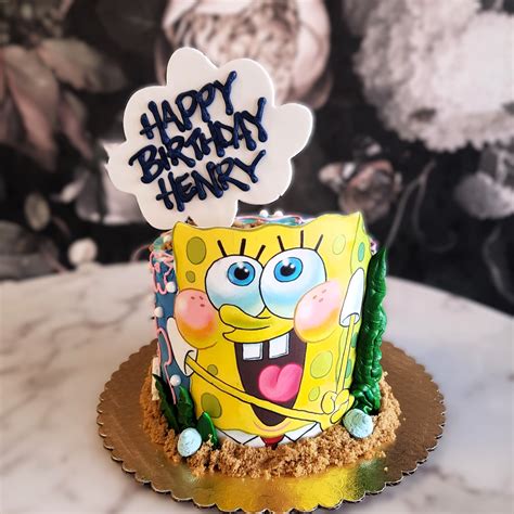 Spongebob Birthday Cake