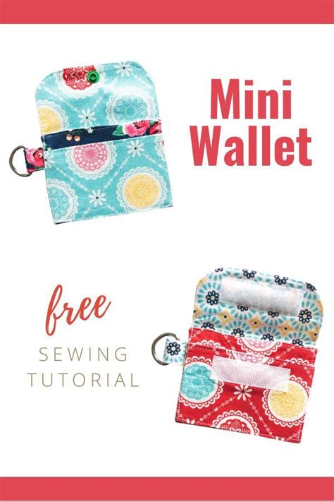Mini Wallet Free Sewing Tutorial Artofit