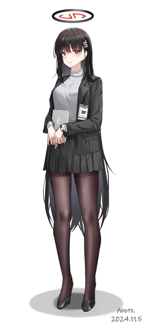 Abotx Rio Blue Archive Blue Archive Absurdres Chinese Commentary