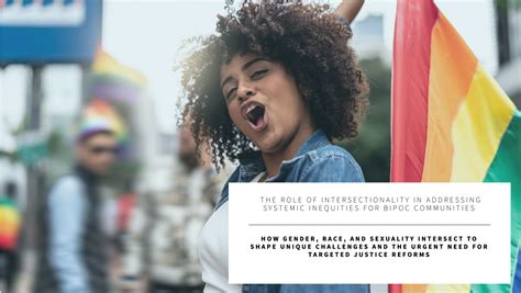 The Role Of Intersectionality In Addressing Systemic Inequities For