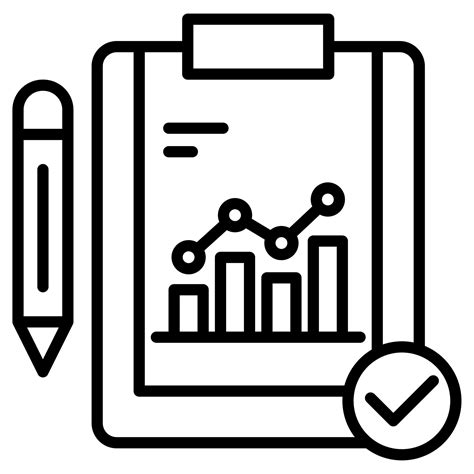 Performance Evaluation Icon Line Vector Illustration 39886230 Vector
