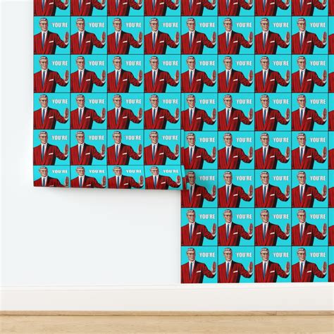 Grammar Correction Guy Man Office Youre Wallpaper Spoonflower