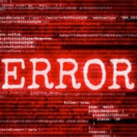 Systemerror Youtube