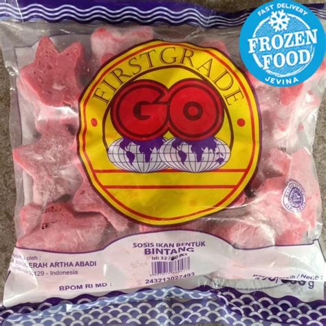 Jual Go Sosis Ikan Bentuk Bintang Isi 32 500g Shopee Indonesia