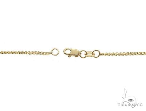 14k Yellow Gold Solid Franco 20 Inches 13mm 65605 Traxnyc