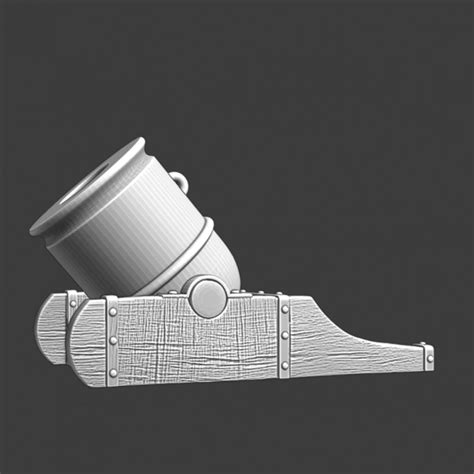 3d Printable Medieval Large Mortar Model By Northern Crusades Miniatures