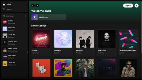 Github Pedroestevaodevspotify Clone This Is A Full Featured Spotify Clone Built With A