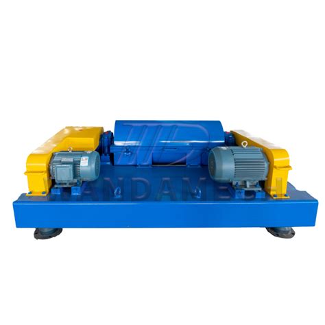 White Mud Separation Differential Horizontal Screw Sedimentation Separator Centrifuge White