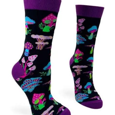 Socks Trippy Mushrooms
