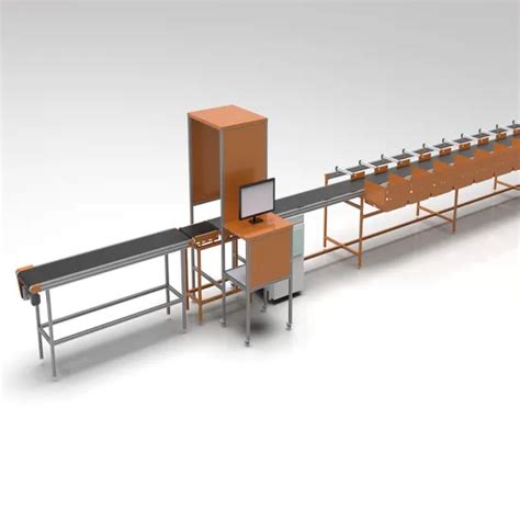 Pneumatically Operated Smart Parcel Sorting System For Streamlined