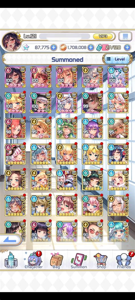 SOLD Nutaku Project Qt High End Account Lv With K Gems EpicNPC