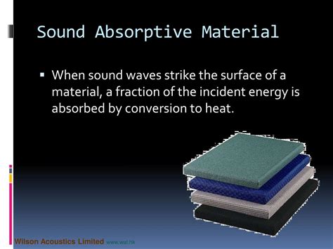 Ppt Sound Absorptive Material Powerpoint Presentation Free Download