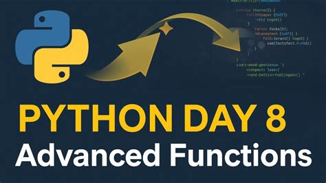 🚀 Day 8 Advanced Functions In Python Args Kwargs Recursion
