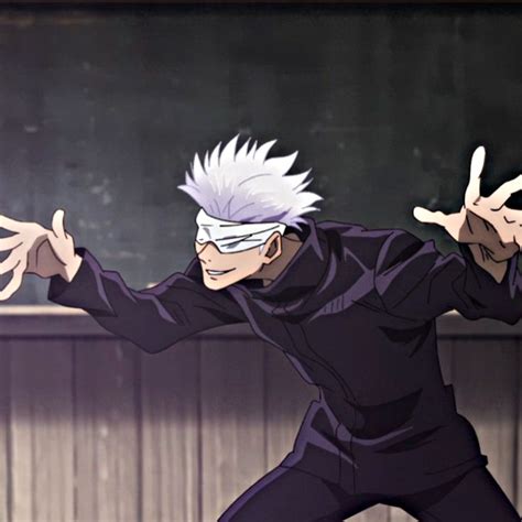 𝐆𝐨𝐣𝐨 𝐒𝐚𝐭𝐨𝐫𝐮 𝐈𝐜𝐨𝐧 𝐉𝐉𝐊 Anime Poses Reference Aesthetic Anime