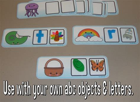 Alphabet Objects Silly Sorting Mats Printable Game Literacy Etsy