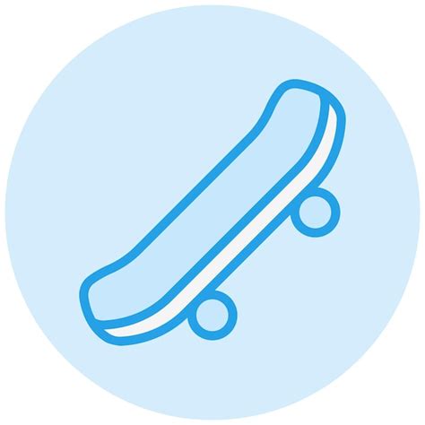 Premium Vector Skateboard Vector Icon Design Illustration