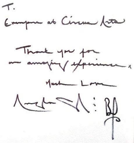7 Celebritys Handwriting Analyzed Angelina Jolie Brad Pitt Tom