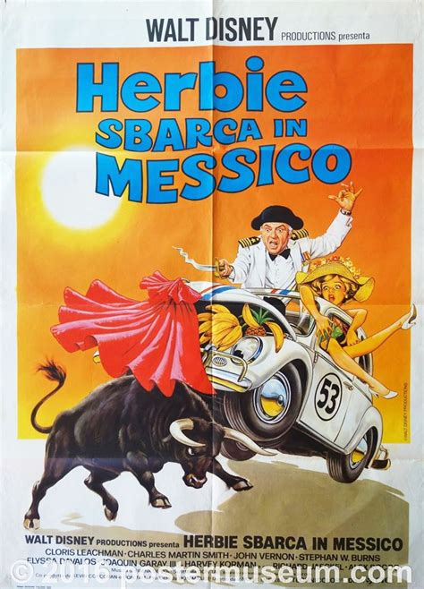 Bruno Napoli Herbie Goes Bananas 1980 Movie Poster Artworks