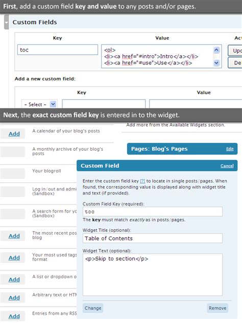 wordpress 용 custom field widget 다운로드
