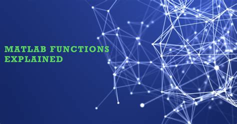 Matlab Functions Made Easy A Definitive Beginners Guide😎