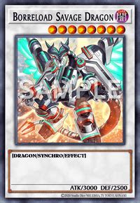 Borreload Savage Dragon Card Details Yu Gi Oh Neurontrading Card