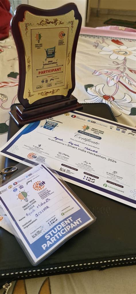 Ayush Mahadik On Linkedin Smartindiahackathon Sih2024 Innovation Teamwork Learningandgrowing