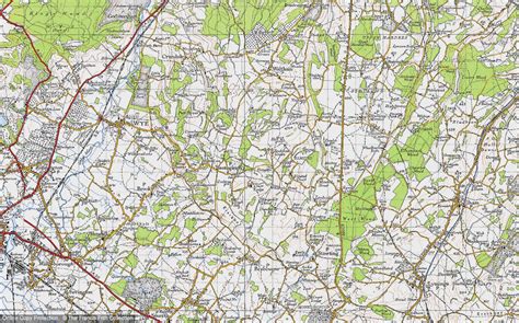 Old Maps Of Evington Kent Francis Frith