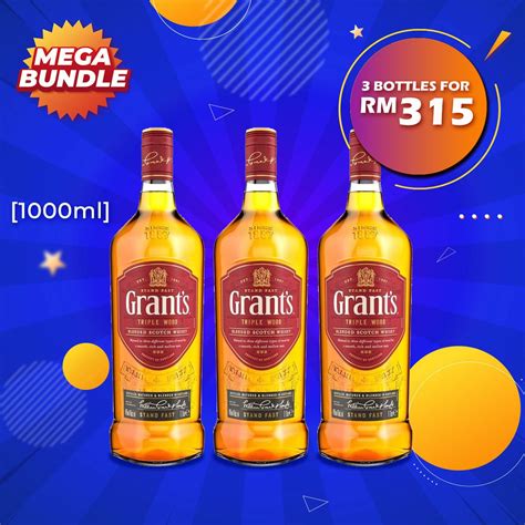 Grants Triple Wood 1l X3 Mega Bundle Same Day Malaysia