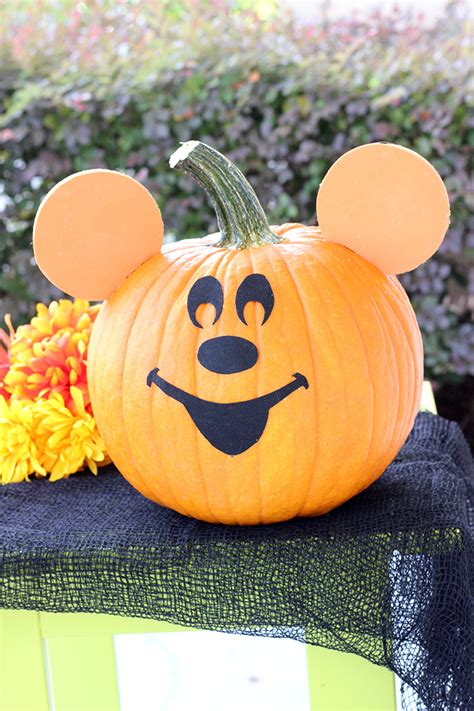 Diy Mickey Mouse Pumpkin