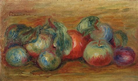 Still Life With Fruits By Pierre Auguste Renoir